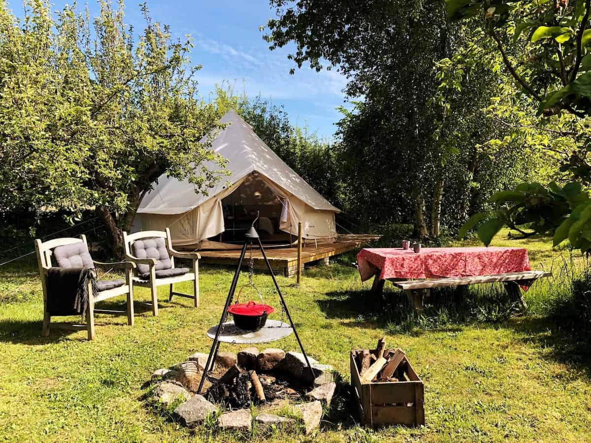Glamping på Fyn - 8 unikke fynske naturoplevelser 🏕 | Rejsekris